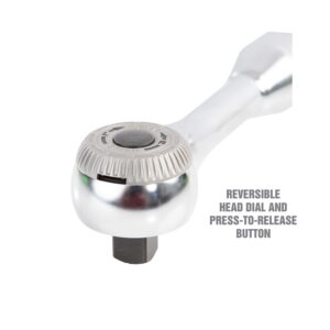 OEMTOOLS 24494 3/8" Drive R2 Powered Speed Ratchet, Electric Cordless Ratcheting Wrench, Includes 2 Li-ion Rechargeable Batteries and Charging Base