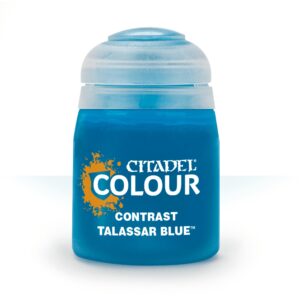 games workshop citadel colour: contrast - talassar blue