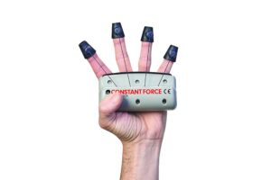 dynatomy constant force x-tend hand/finger extension exerciser, light resistance, retractable finger strengthener, finger exerciser, hand exerciser, grip strengthener, grip exerciser, (cfxt-l)