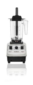 omniblend i commercial blender for smoothies, heavy duty variable speed & pulse, self-cleaning, 2-in-1 wet dry multifunctional, 1.5 liter bpa-free shatter-proof jar (gray)