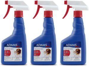 adams flea & tick spray plus precor 16 oz - pack of 3