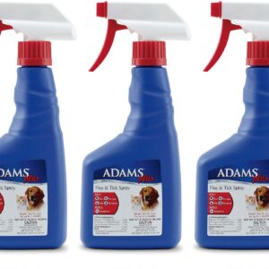 Adams Flea & Tick Spray Plus Precor 16 oz - Pack of 3