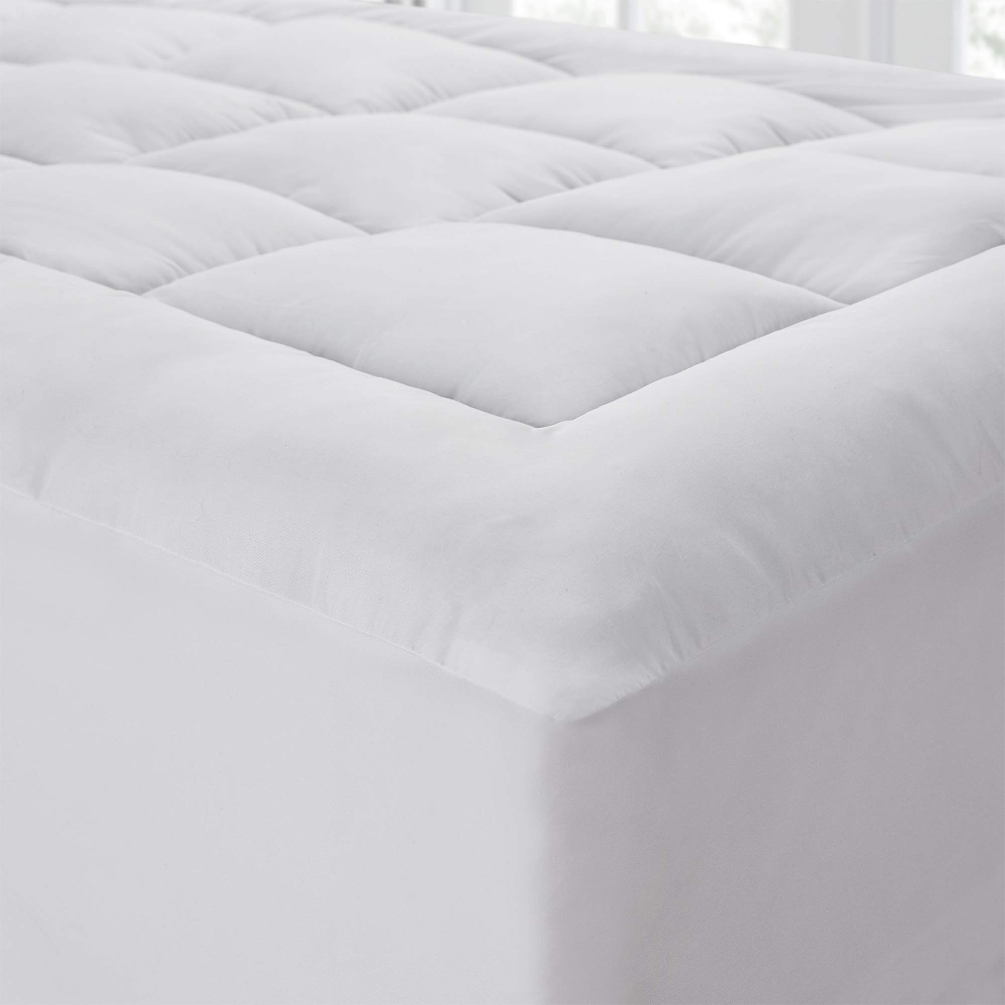 The Mega-Thick Mattress Pad Topper Pillow-Top - Full