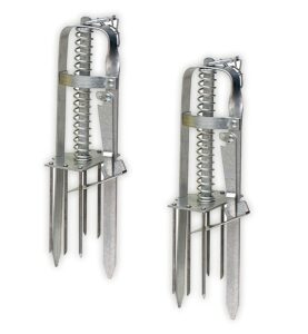 victor plunger style mole trap for quick and clean kill (2 pack)