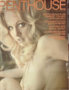 penthouse magazine november 1972 paul mccartney article mass market paperback – 1972