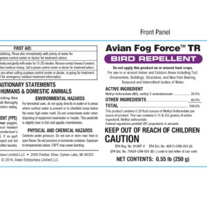 Avian Fog Force TR Bird Repellent System