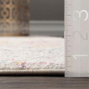 nuLOOM Geometric Cherelle Area Rug, 7x9, Multi