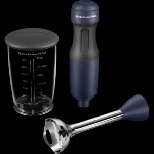 KitchenAid BPA-Free KHB1231IB 2-Speed Hand Blender, Ink Blue