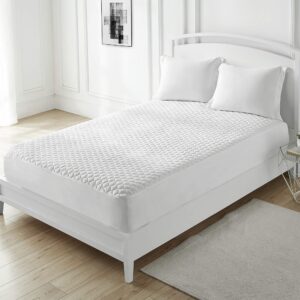 byourbed 100% cotton-top mattress pad - full