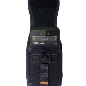 Agoz Scanner Case for Honeywell Dolphin CT40 CT50 CT50h CT60, CN51 CN75 CN75e CN3 Handheld Barcode Scanner Touch Mobile Computer, Rugged Holster Pouch Metal Clip, Belt Loops, Card Slot, Front Buckle