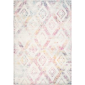 nuLOOM Geometric Cherelle Area Rug, 7x9, Multi