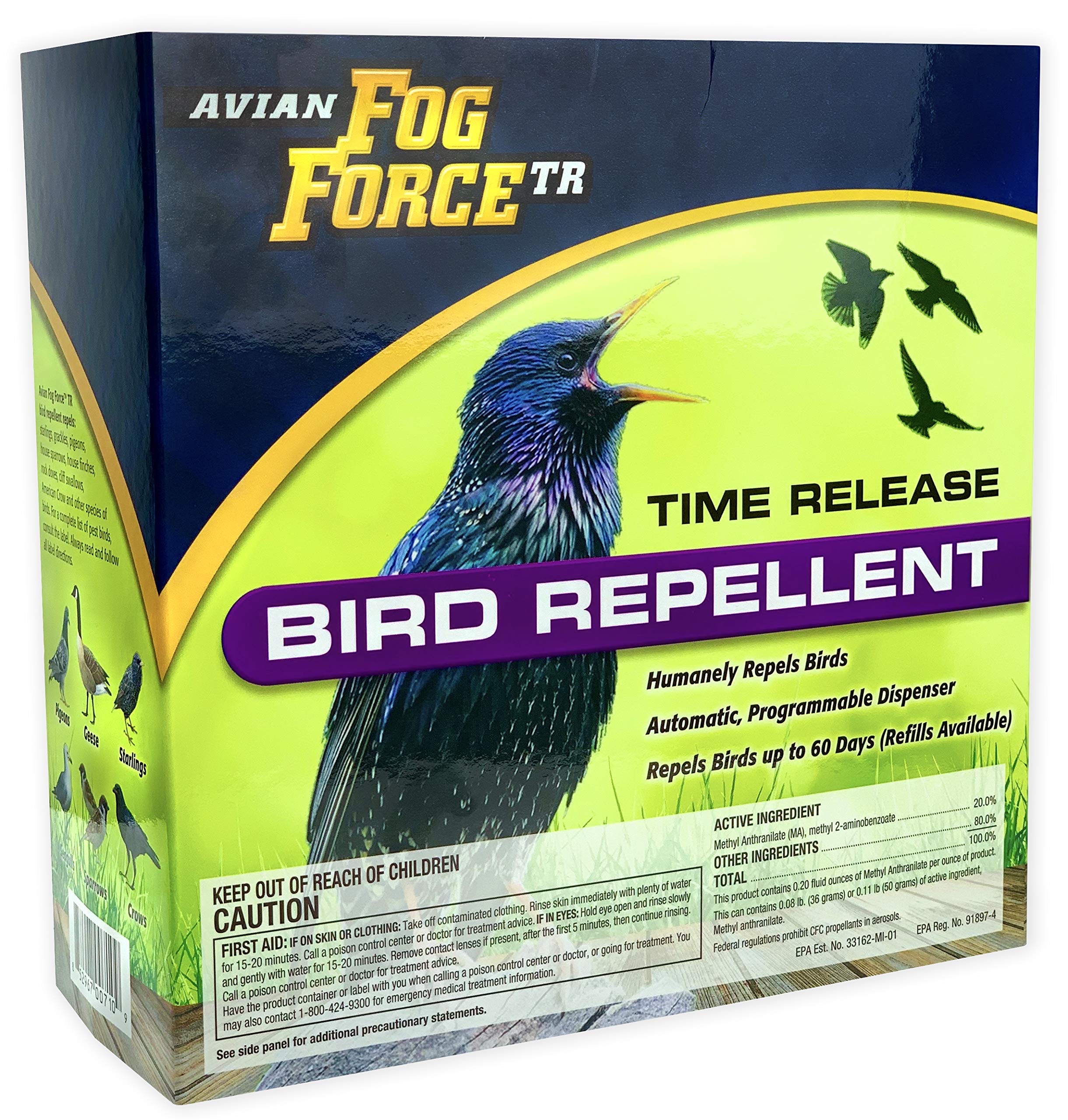 Avian Fog Force TR Bird Repellent System