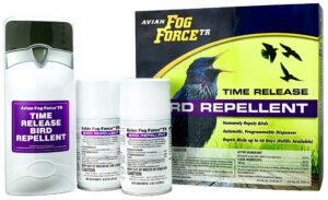 avian fog force tr bird repellent system