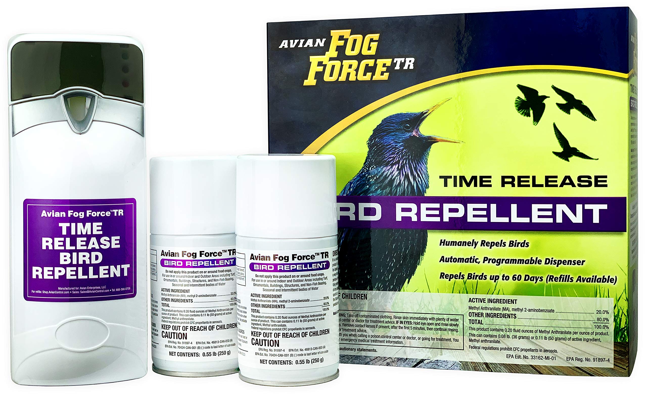 Avian Fog Force TR Bird Repellent System