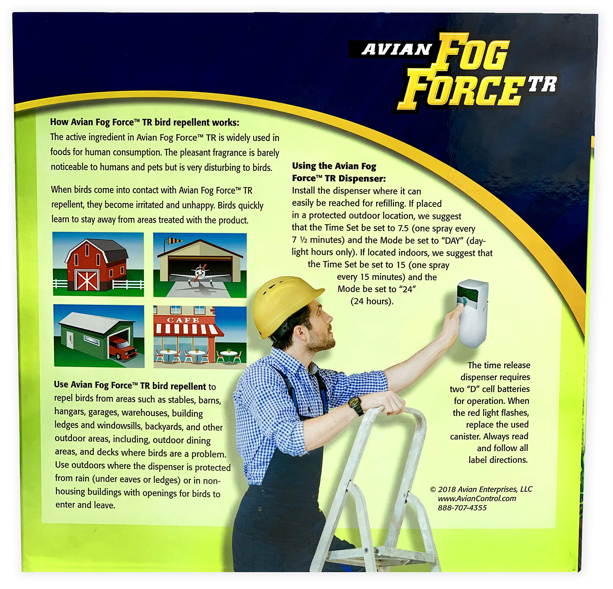 Avian Fog Force TR Bird Repellent System