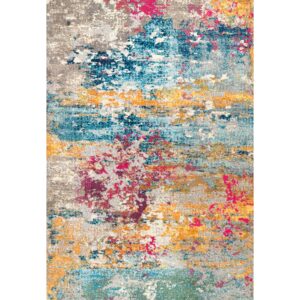 nuLOOM Monet Modern Abstract Area Rug, 5x8, Multi