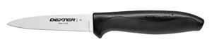 3½" paring knife, black handle