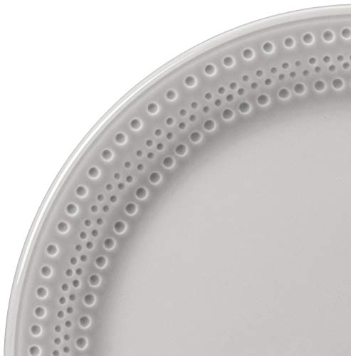 Kate Spade New York Willow Drive8482 12-Piece Dinnerware Set, 17.75 LB, Taupe/Grey