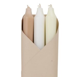 Northern Lights Candles - 12" 6pk Taper Combo - Linen Closet - 72743