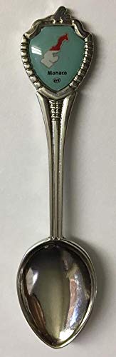 646 Monaco - Souvenir Spoon - 3.5". is a Sovereign City-State, Country, and microstate on The French Riviera in Western Europe.