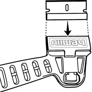 ALLWAY RKW2 Razor Wallpaper Knife