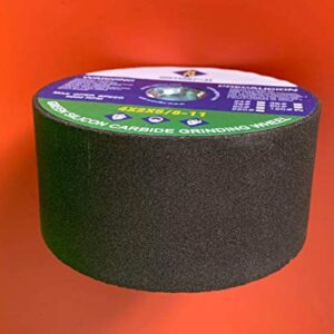 SIGNI 4 Inch Green Grinding Stone with 5/8-11 Thread (1 Pack, 4X2X5/8-11,120 Grit)