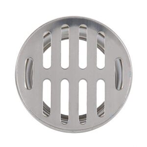 Stainless Steel Drain Roof Dome Drainer Drain Roof Dome Drainer Anti-Clogging with Removable Cover for Kitchen, Washroom, Garage and Basement(75 Flat)