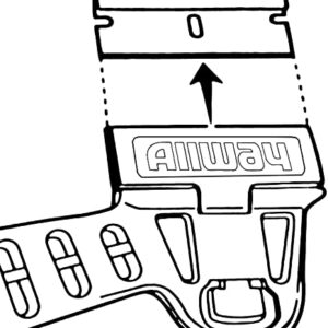 ALLWAY RKW2 Razor Wallpaper Knife