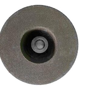 SIGNI 4 Inch Green Grinding Stone with 5/8-11 Thread (1 Pack, 4X2X5/8-11,120 Grit)