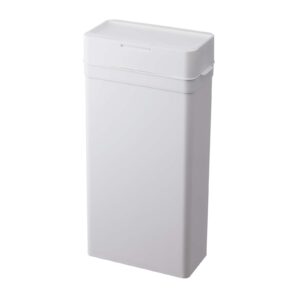 like-it | lbd-02 | odor-free trash bin, slim and stylish | odor leakage prevention, kitchen, living, diaper and pets | 13.2" × 6.7" × 24.6" | white | 6.6 gal