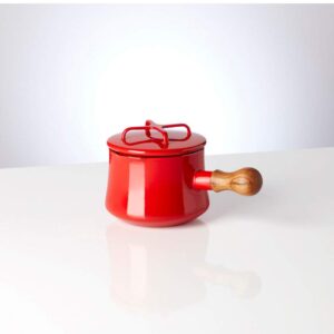 DANSK Red Kobenstyle Chili 1 Qt. Saucepan, 2.35 LB