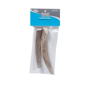 terrain d.o.g. usa antler chews, two-pack, medium