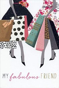 pictura fabulous friend shopping bags sara miller birthday card for friend