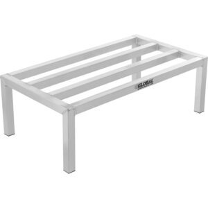 global industrial aluminum dunnage rack 24"w x 18"d x 12"h