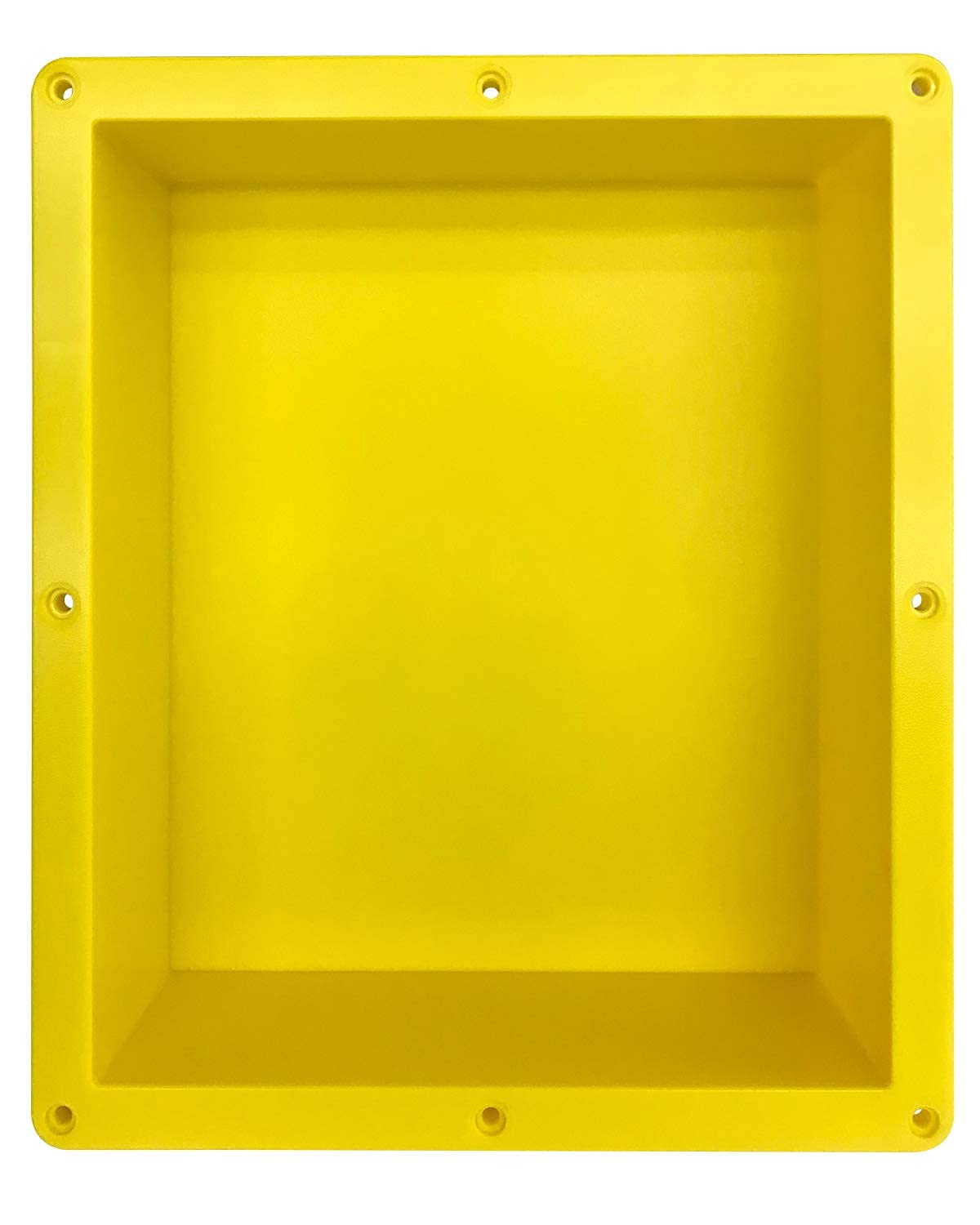 Uni-Green Shower Niche Ready for Tile 16" ×14" × 4" Bathroom Recessed Shower Niche Rectangle Leak Proof Shower Shelf Organizer for Shampoo & Toiletry Storage Yellow