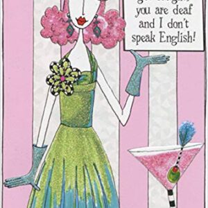 Pictura If We Get Caught Dolly Mamas Funny/Humorous Feminine Birthday Card for Her/Woman