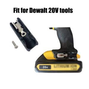 SKCMOX Replacement Bit Holder and Hook Clip for Dewalt 20V Max Drill Tools DCD980 DCD985 DCD980L2 DCD985L2