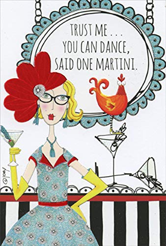 Pictura You Can Dance Dolly Mamas Funny/Humorous Feminine Birthday Card for Her/Woman