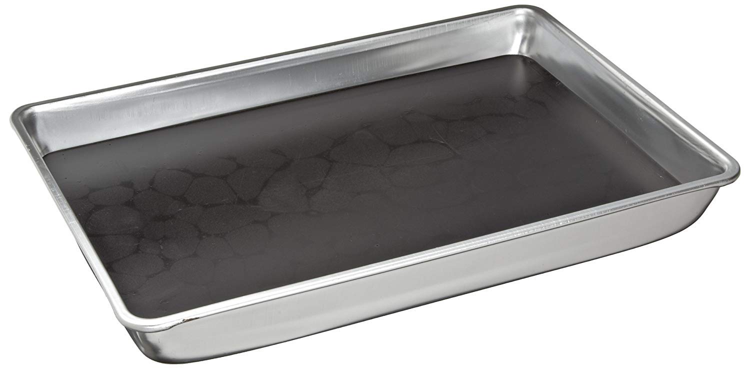 Premium Aluminum Lab Dissecting Dissection Pan with Wax 11 inches Length 7 inches Width 1-1/2 inches Height