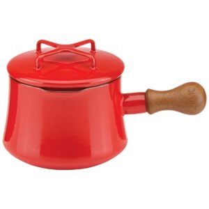 DANSK Red Kobenstyle Chili 1 Qt. Saucepan, 2.35 LB