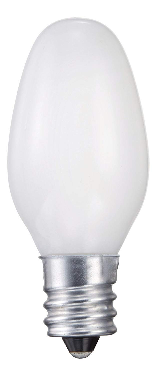 UI PRO TOOLS Night Light Bulb White Pack of 4 (10 Lumens, 5 watts, 120 Volts)