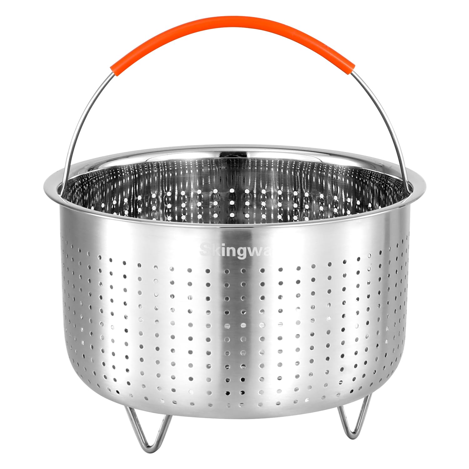 Steamer Basket for Instant Pot, Vegetable Steamer Basket Stainless Steel Steamer Basket Insert for Pots (6qt)