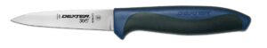 3½" paring knife, blue handle