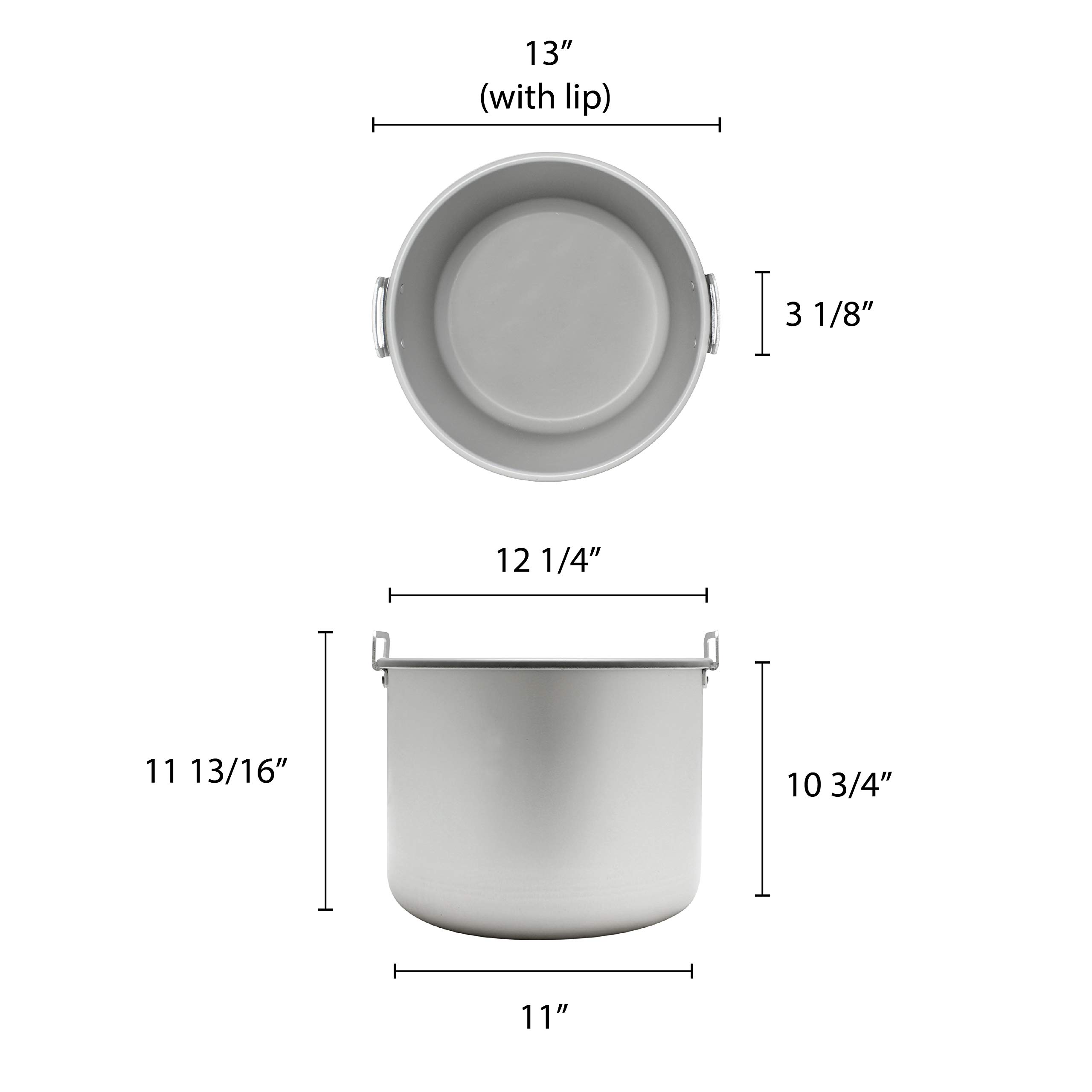 Thunder Group 50 cups rice warmer inner pot, comes in each