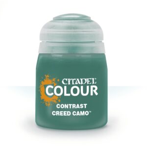 games workshop citadel pot de peinture - contrast creed camo (18ml)