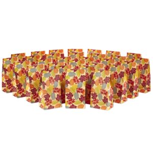 hallmark fall leaves party favor and wrapped treat bags (30 ct.) for autumn parties, halloween, thanksgiving, friendsgiving, care packages and more