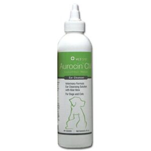 vet one aurocin cm cucumber melon scent ear cleanser with aloe 8oz