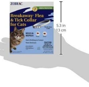 Zodiac Breakaway Flea & Tick Collar for Cats 7 Month Supply - Pack of 3