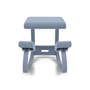 Varier Variable Monochrome, Original Kneeling Chair, Ergonomic Office Chair, 10-year Warranty, Designed by Peter Opsvik, Stone