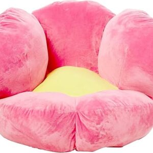 Trend Lab Flower Toddler Chair - Plush Pillow Kids Chair, Comfy Plant Chair for Toddlers 1-3 Years Old, 21x19x19 Inches - Baby Chair, Floral Soft Toddler Lounge Chair, Kids Bean Bag Chair Alternative